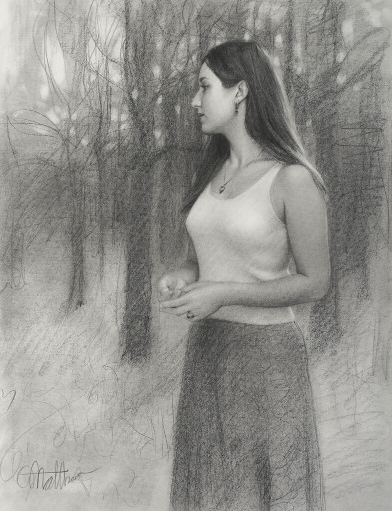 Jenny’s Walk in the Trees – SANGUIN FINE ART