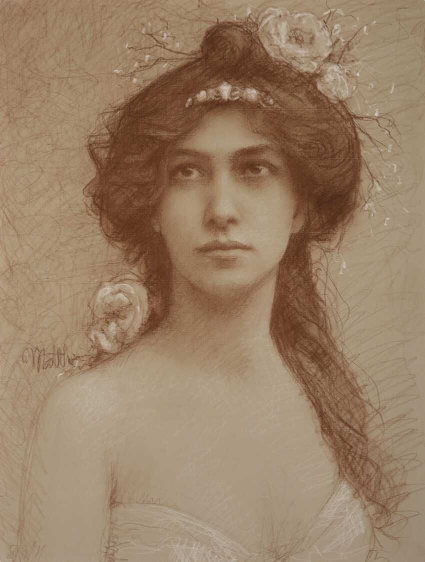 Evelyn Nesbit – SANGUIN FINE ART